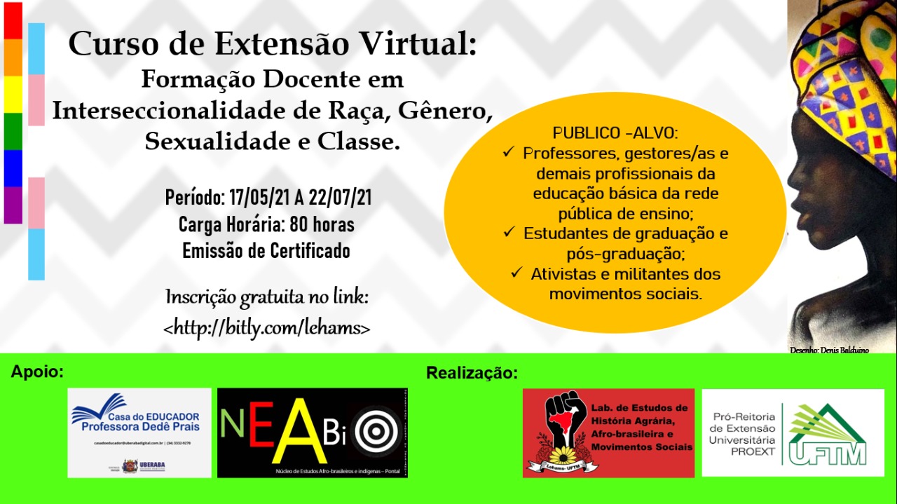 Curso De Formação Docente Em Interseccionalidade De Raça Gênero